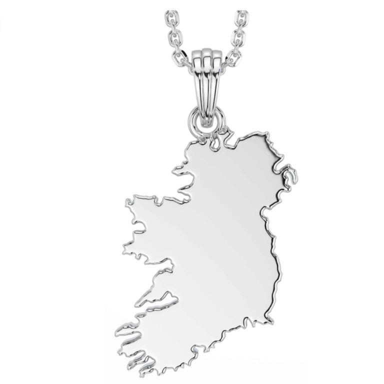 Map Of Ireland Necklace | Frost Couture